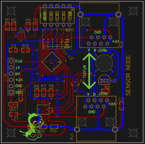 Pcb Design Review For A Sensor Network Printedcircuitboard