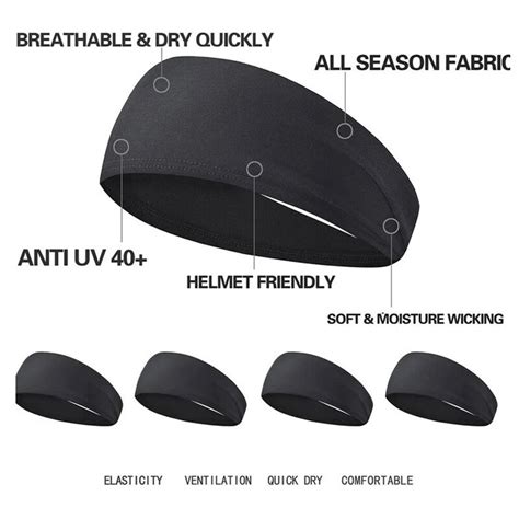 남녀공용 스포츠 헤드밴드 단색 탄성 헤어밴드 요가 피트니스 스웨트밴드 메이크업 헤어밴드 헤드랩 헤어 액세서리 새로운 모자