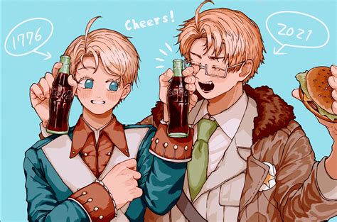 America Axis Powers Hetalia Drawn By Gakudayo Danbooru