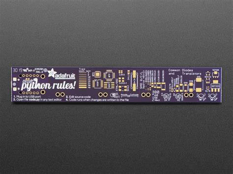Adafruit Pyruler Engineer Reference Ruler Circuitpython Paradisetronic