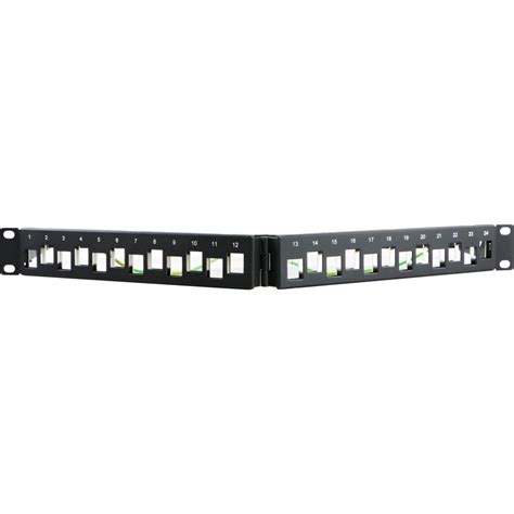 EXCEL Unloaded V Keystone Patch Panel Frame 100 040 IPoncomp Com