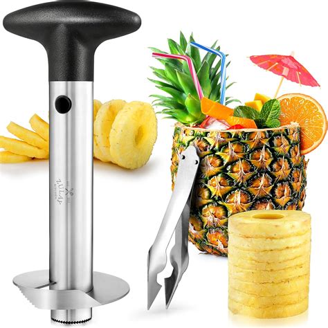 Pineapple Corer And Slicer With Triple Reinforced Stainless