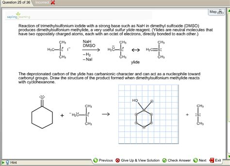solved question 25 of 36 ncorrect map pling reaction of t
