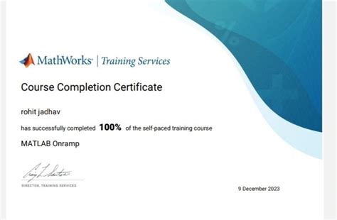 Rohit Jadhav On Linkedin Matlab Onrampcourse