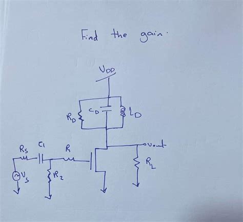 Solved Find The Gain Chegg Com
