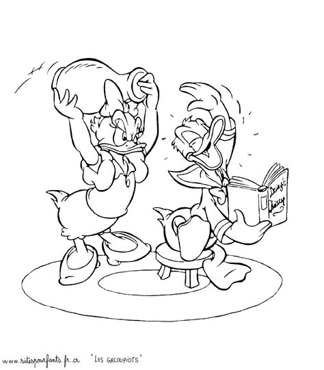 Раскраска дональд дак - 72 фото