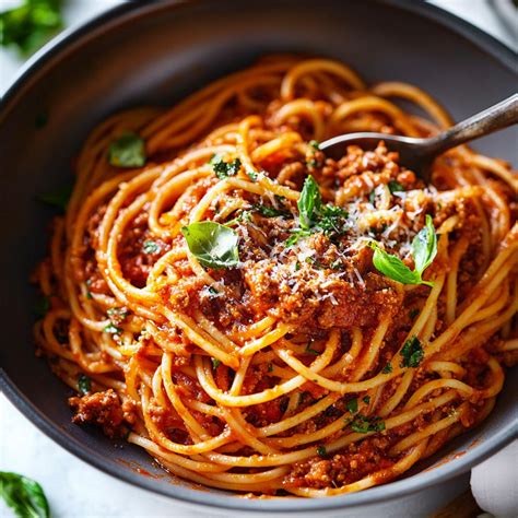 Spaghetti With Meat Sauce
