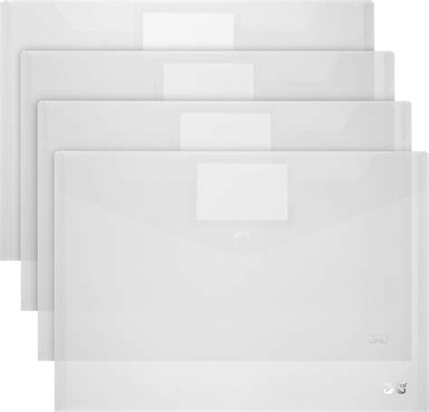 Mr Pen Clear Plastic Envelopes 4 Pack A4 Letter Philippines Ubuy