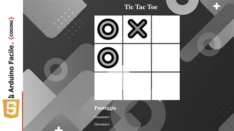 Javascript 4 Realizzazione Del Gioco Del Tris Html Css E Javascript Arduino Facile