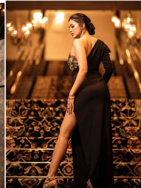 Top 10 Looks Of Tejasswi Prakash In Thigh High Slit Dresses