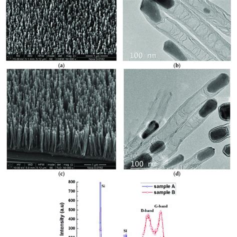 The Experimental Samples Of Vertically Aligned Carbon Nanotube Arrays Download Scientific
