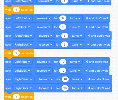 VEX Code Block Issue VEXcode V Tech Support VEX Forum