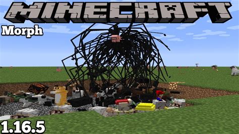 Mod Minecraft Morph Biến Hình Thú Vị Khám Phá Thế Giới Mới