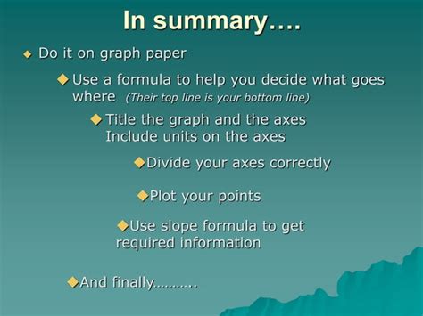 Graphing And Analysis Skills In Physics Ppt
