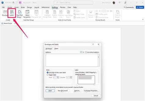 Free Printing Address Labels Microsoft Word Download Free Printing