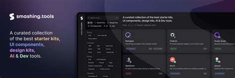 Github Smashing Teamsmashingtools A Curated Collection Of The Best