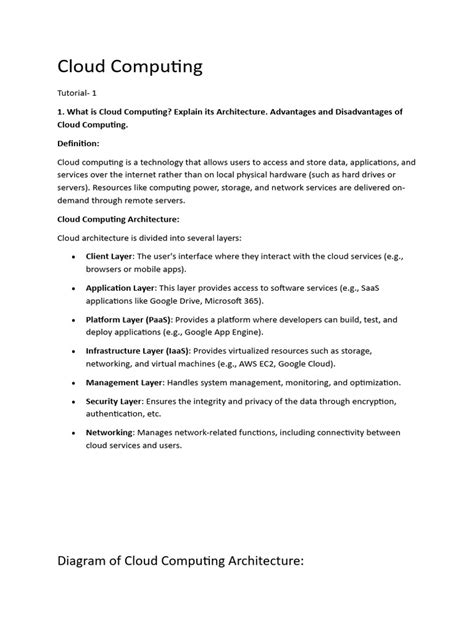 Cc Solved T 1 Pdf Cloud Computing Scalability