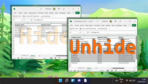 How To Hide And Unhide Rows And Columns In Excel