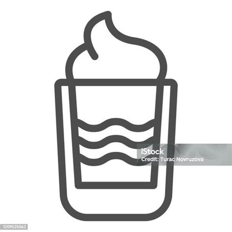 B52 칵테일 라인 아이콘 흰색에 격리 된 불타는 음료 벡터 그림 웹 및 응용 프로그램을 위해 설계된 바 개요 스타일 디자인 Eps 10 검은색에 대한 스톡 벡터 아트 및