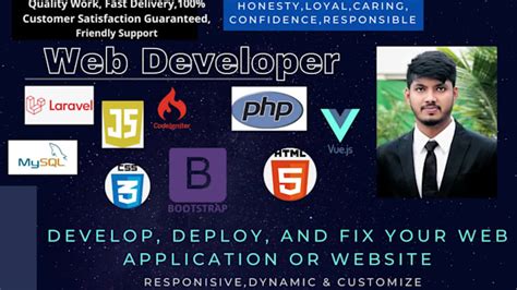 Do Web Development Using Laravel And Vuejs By Mabusayem Fiverr