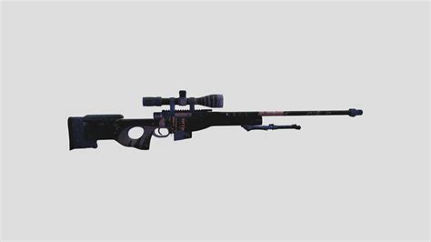 Cs2 Awp Night Galaxy Download Free 3d Model By Designer Designer0