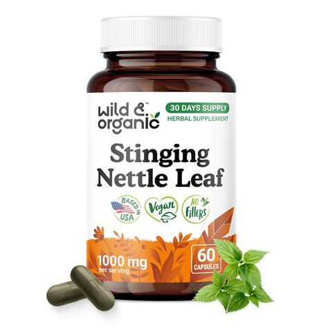 Stinging Nettle Leaf Capsules 60 Count