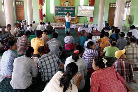 ပျော်ဘွယ်မြို့နယ် ညောင်နွယ် တ ကျေးရွာတွင် အသိပညာပေးဟောပြောပွဲကျင်းပ Information And Public