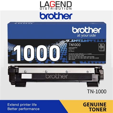 ORIGINAL Brother TN1000 TN 1000 Toner HL 1110 HL 1210W DCP 1510 DCP 1610W TN1000 Shopee