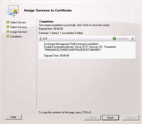 How To Assign An SSL Certificate To Exchange Server 2010 Services Practical365