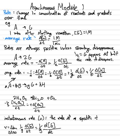 Asynchronous Lectures Notes Asynchronous Module Rate Ch Arge In