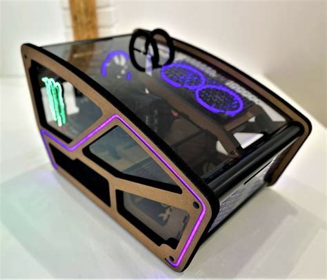 Fichier Dxf Case Modding Wood Atx Pc Case Laser Cutter Cnc・plan Pour Imprimante 3d à Télécharger