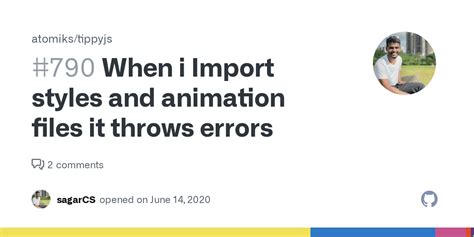 when i import styles and animation files it throws errors · issue 790