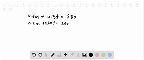 SOLVED Solve Each Problem Using Two Variables And A System Of Two Equations Solve The System By