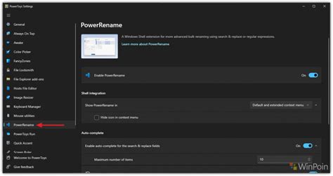 Cara Menyembunyikan Powerrename Dari Context Menu Windows 11 1 Winpoin