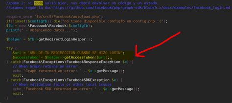 Solución Al Error De Facebook Con Sdk Php The Domain Of This Url Isnt