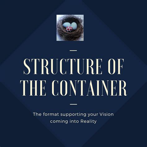 Structure Of The Container Joi Works
