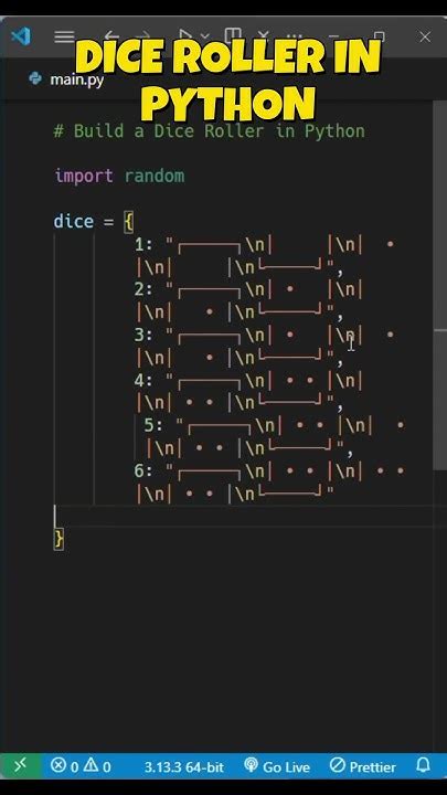 This Python Dice Roller Feels Alive 🎲 With Ascii Art Coding