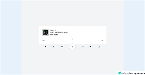 Tailwind Css Player Cards Music Player