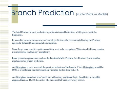 Ppt The Intel Pentium Processor Powerpoint Presentation Free Download Id 398372