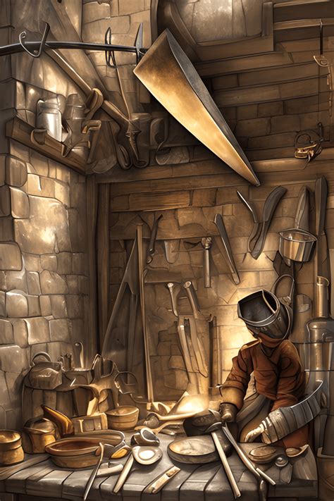 Fantasy Blacksmith Shop