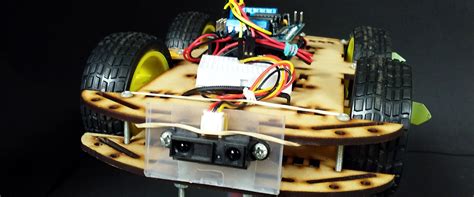 Arduino Carro Autónomo Con Sensor Sharp Gp2y0a21