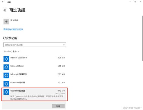 Win10本地搭建sftpwindows Sftp Csdn博客