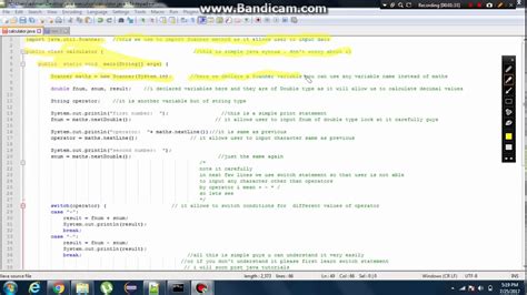 How To Make A Simple Calculator Using Java Youtube