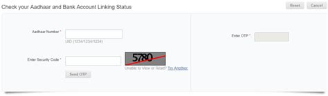 How To Check Your Aadhaar Bank Account Linking Status