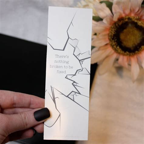 Cassiannesta Court Of Silver Flames Quote Bookmark Etsy Creative Bookmarks Bookmark Book