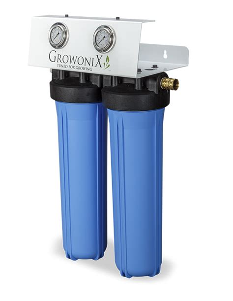 Growonix 420 Gph Xl Scrubber Dechlorinator And Sediment Filter System