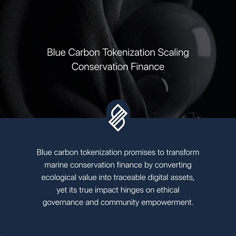 Blue Carbon Tokenization Scaling Conservation Finance → Scenario