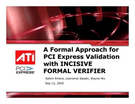 PCIE Validation Methodology