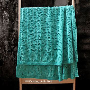 Knitting Patterns Galore Pine Tree Blanket