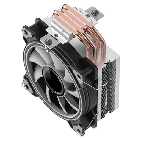 Gamemax Ice Blade Cpu Cooler With 120mm Pwm Argb Infinity Fan 4 X 6mm Heat Pipes Tdp 190w